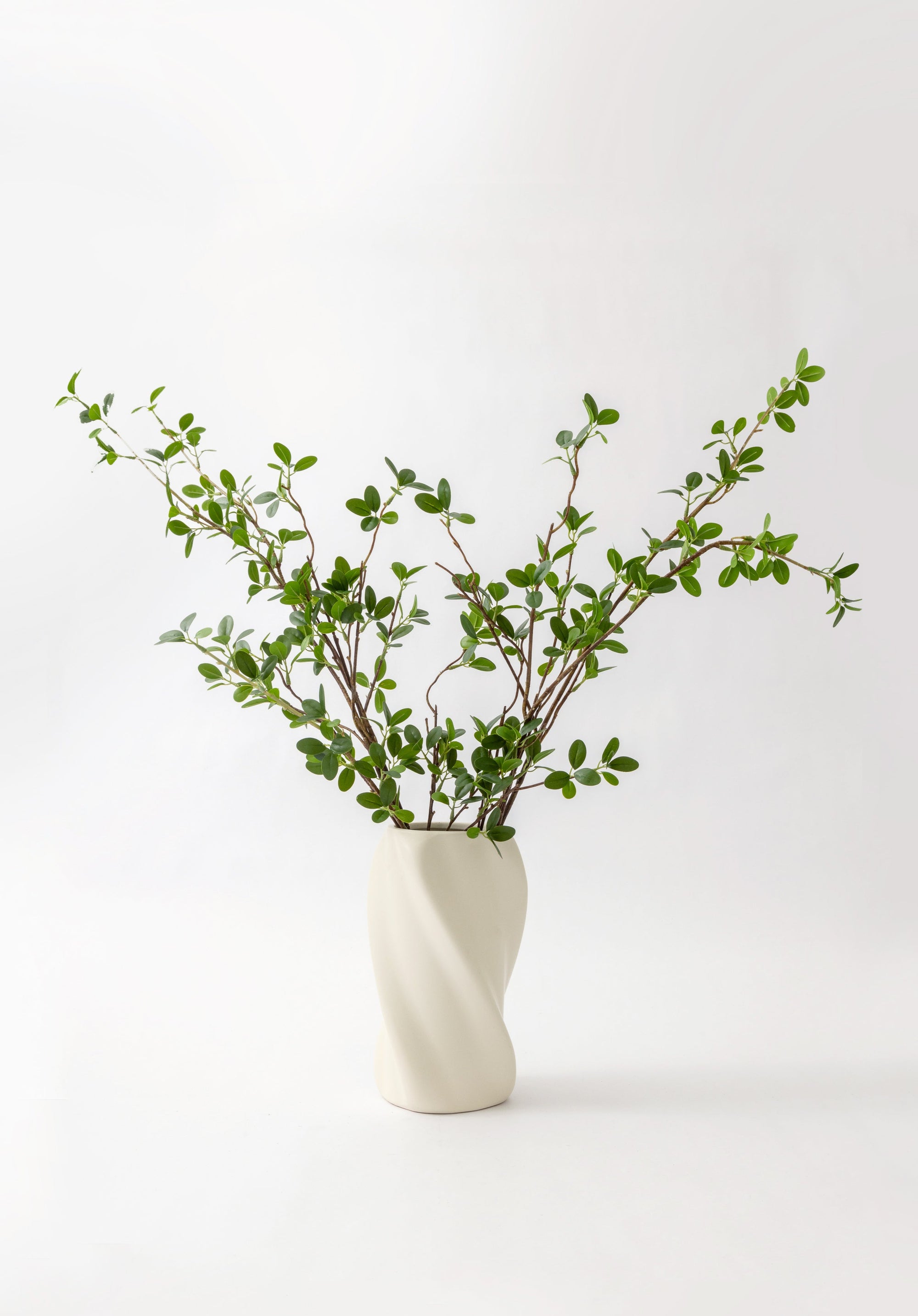 40" Green Leaf Stem – Eco Chic Home